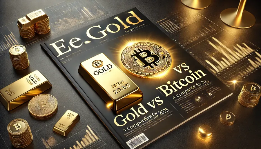 "Gold vs Bitcoin: A Comparative Chart for Investors in 2025" | EE.Gold™