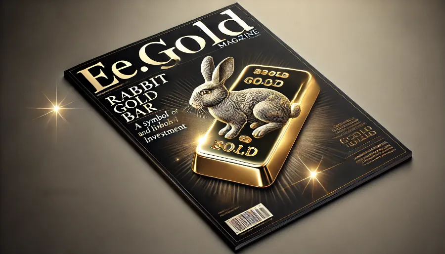 "Rabbit Gold Bar - Unique Investment for Prosperity in 2025" | EE.Gold™