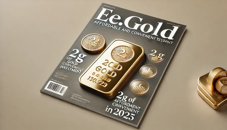2g of Gold: Affordable and Convenient Investment in 2025 | EE.Gold™